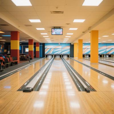 China CE Certificated Bowling Lane Complete Set Indoor Bowling Alley Equipment Wood and Synthetic Material for Playground for sale