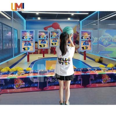 China Shooting Machine Basketball Arcade Game Coin Operated Basketball Machine Competition Interactive Indoor Amusement Equipment for sale