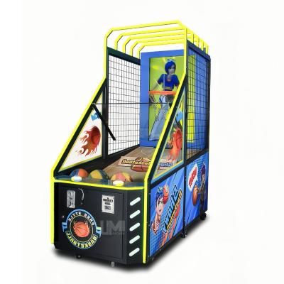 China Basketball Arcade Game Machine Coin Operated Games 42-inches LCD Kids Basketball Training Equipment for Shopping Mall for sale