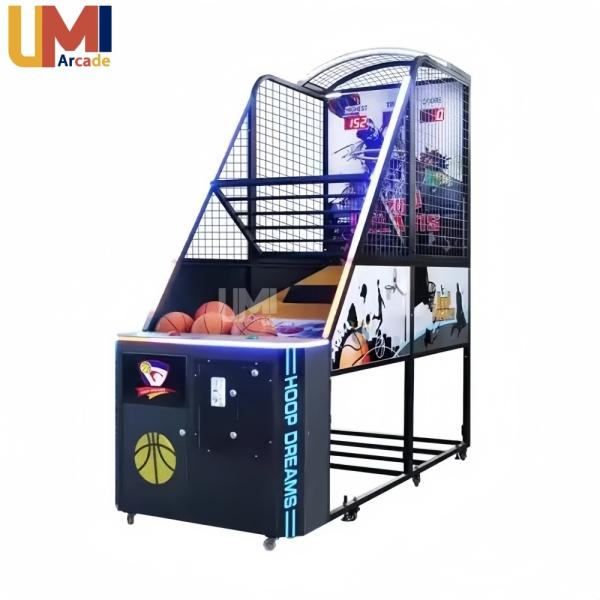 Quality Manufacture Foldable Basketball Hoop Street Shooting Machine Basketball Arcade for sale
