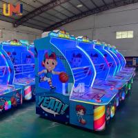 Quality Kids Mini Basketball Shoot Machine Coin Operated Basketball Arcade Game for for sale