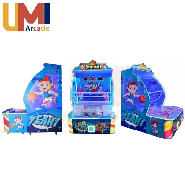 Quality Kids Mini Basketball Shoot Machine Coin Operated Basketball Arcade Game for for sale