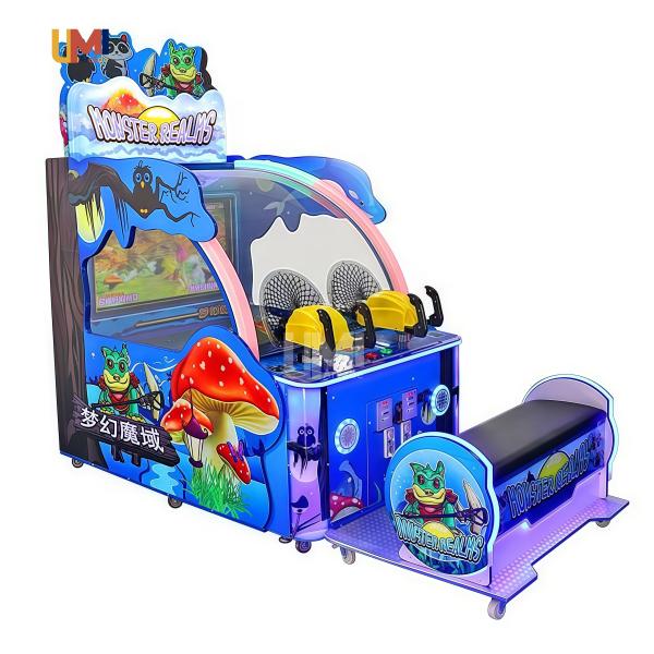 Quality Coin- Operated Children Arcade Games Monster Realms Ball Shooting Machine for sale