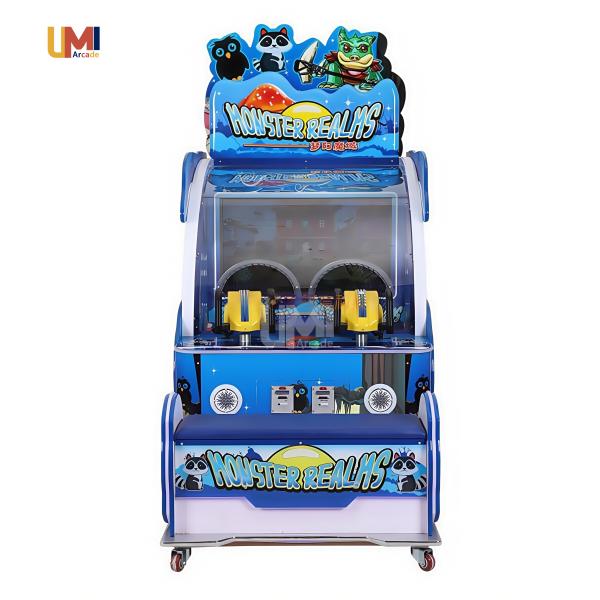 Quality Coin- Operated Children Arcade Games Monster Realms Ball Shooting Machine for sale