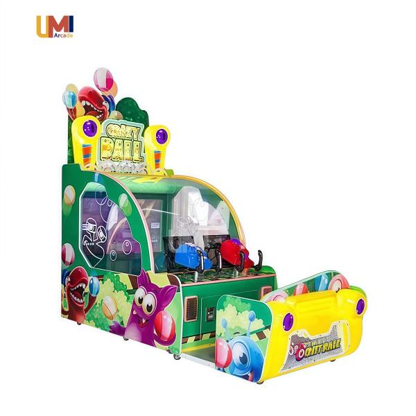 Quality Children's Indoor Arcade Shooting Machine Crazy Ball Shooting Interactive Video for sale