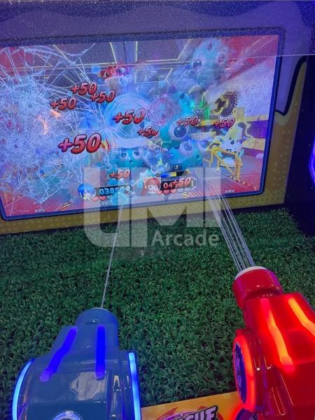 Quality Rescue Water Shooting Arcade Machine 4 Player Shooting Video Games Coin- for sale