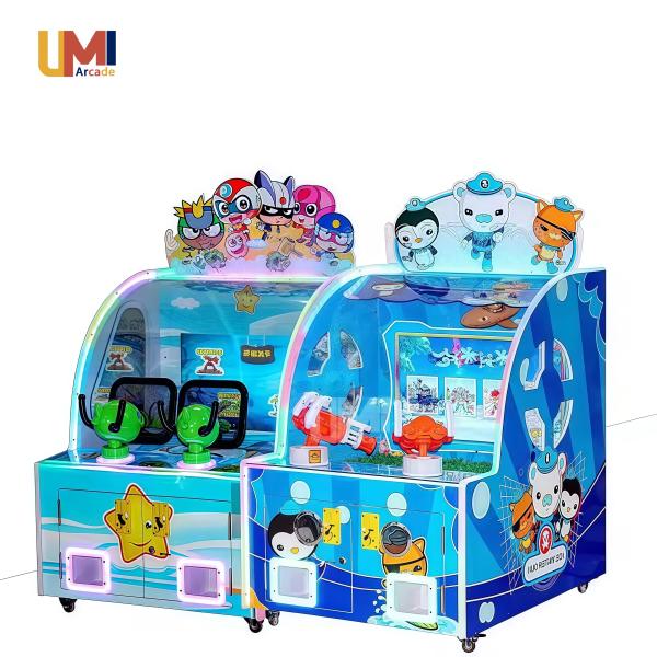 Quality Indoor Kids Interactive Water Gun Arcade Machine 32-Inch Video Shooting 2-Player for sale