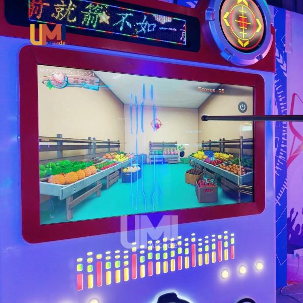 Quality Interactive Laser Positioning Simulated Archery Shooting Arcade Machine Coin for sale