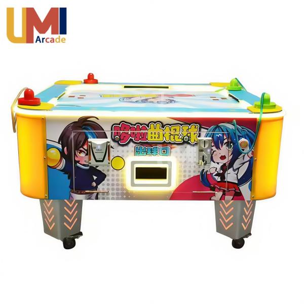 Quality Air Hockey Table 4 Player Arcade Game Machine Ice Hockey Coin Operated Hockey for sale
