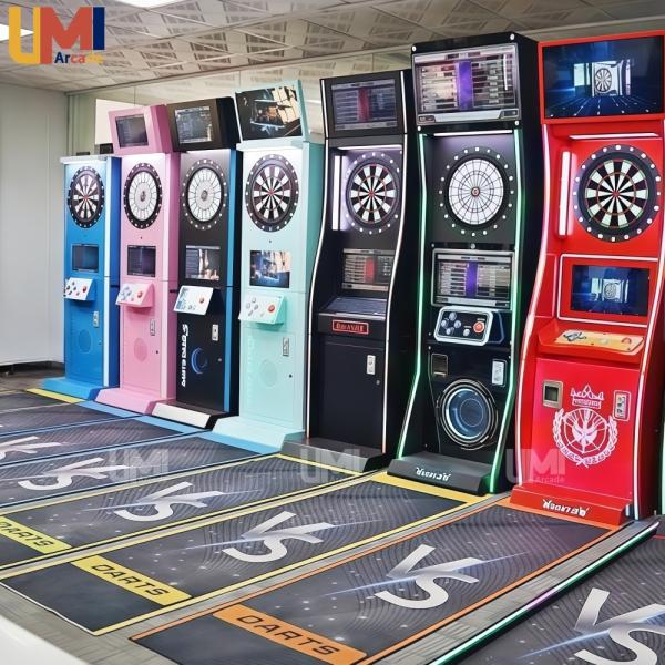 Quality Coin Operated Durable Soft Tip Dart Machine with Real Time Scoring Arcade for sale