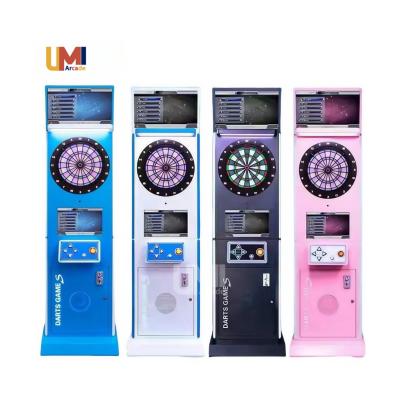 China Commercial Indoor Sports Automatic Scoring Metal Dart Machine 6+ Years for Game Centers Spanish & Japanese Language Metal Board for sale