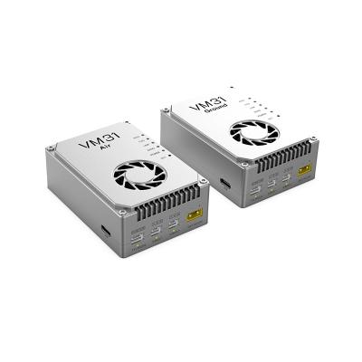 VM31 비디오&데이터&RC 링크는 두 개의 주파수를 선택적으로 가지고 있습니다.1.4GHz) 로 15km의 (공중에서 지상) 전송 범위를 갖는다.