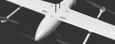 Chine Le CP15 Electric VTOL UAV a une vitesse de croisière de 70 km/h et un rayon de contrôle de 30 km avec un poids de charge maximal de 5,0 kg. à vendre