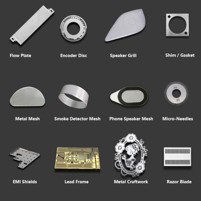 High Precision Etched Components