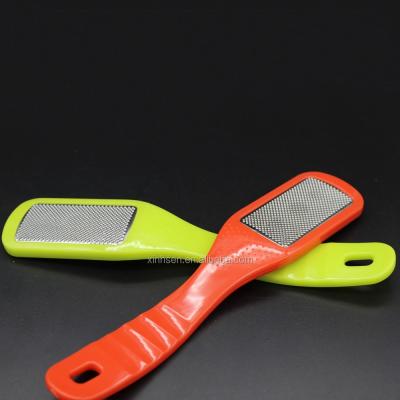 China Metal Etching Foot File Rasp Callus Remover With Handle for Dead Skin for sale