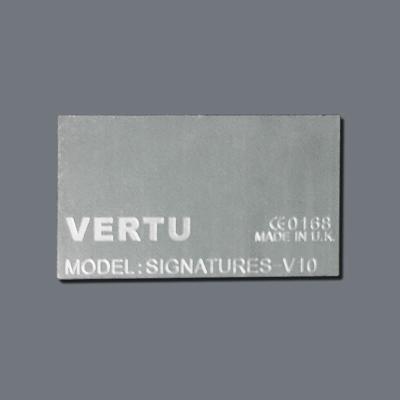 중국 도매 맞춤형 금속 알루미늄 라벨/명판 판매용