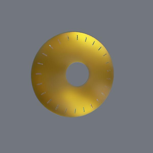 Quality Micro Thin Encoder Disks 0.02mm Thickness 5-300mm Diameter Custom for sale