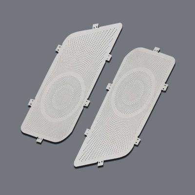 China Custom Photo Chemical Etching Metal Mesh  0.1-0.5mm Stainless Steel Speaker Grill for sale