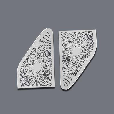 China Custom Photo Chemical Etching Metal Mesh  0.1-0.5mm Stainless Steel Speaker Grill for sale