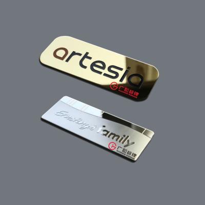 China China Private Aluminum Etching Label & Aluminium Badge seals for sale