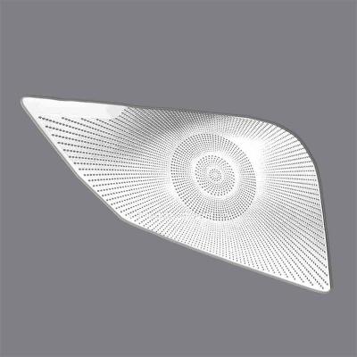 China Rejilla de altavoz para automóvil de alta precisión con grabado en metal para la industria automotriz en venta