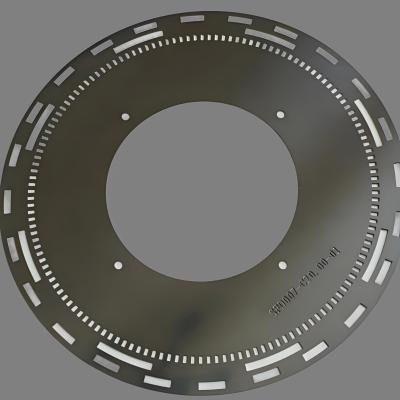 China Chemical etching stainless steel encoder disk for optical encoder sensor  for sale
