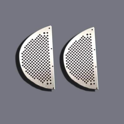 China Advanced Etched Automotive Speaker Protection Grill Micro-Perforated Acoustic-Optimized Design for sale