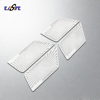 China Professional Metal Etching Service for Custom Stainless Steel Car Speaker Grills for sale