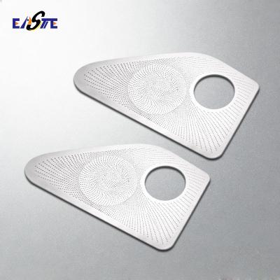 China Chemical Etching Custom High Quality Photo-Etched Speaker Grilles And Covers For Automotive Interiors for sale