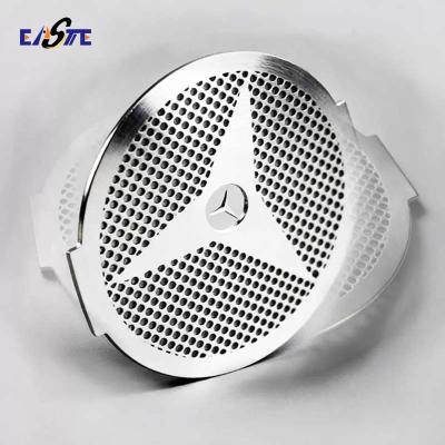 China Chemical Etched Mercedes-Benz Speaker Meshes with High Acoustic Transparency for German Market for sale