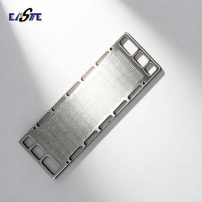 China Precision Etching Metallic Bipolar Plates for Fuel Cell Electrolyzers for sale