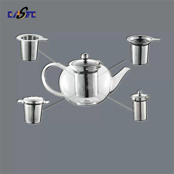 Quality Custom Stainless Steel Tea Infuser Mesh by Precision Chemical Etching for Glass Teapot for sale