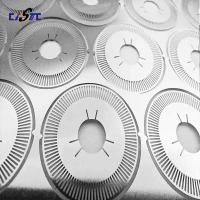 China Precision Etched Metal Encoder Discs 5-500mm Diameter with ±0.01mm Tolerance for Industrial Automation for sale