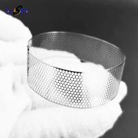 China Photo Chemical Etching Micro Perforated Mesh 0.03mm Hole Custom Materials for sale