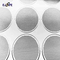 China Photo Chemical Etching Micro Perforated Mesh 0.03mm Hole Custom Materials for sale