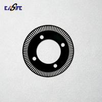 China ISO Certified Precision Etched Encoder Disk for Rotary Encoder Custom Sizes 0.1mm Resolution for sale