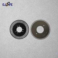 China Precision Encoder Discs Photo Etched Stainless Steel Optical Code Discs for sale