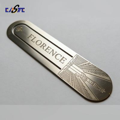 China Photo Chemical Etching Metal Stainless Steel Nameplates with High Precision for sale