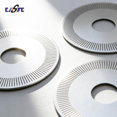 China Custom Etched Optical Encoder Disc & Rotary Encoder Wheel for Motion Sensing for sale