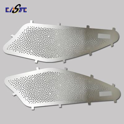 China SUS304 SUS316 Metal Etching Service for Custom Automotive Speaker Grilles for sale