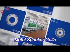 Stainless Steel Etched Metal Speaker Grills For Mobile Phones 0.1mm Thickness