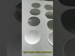 Ecrã de filtro metálico de alta precisão