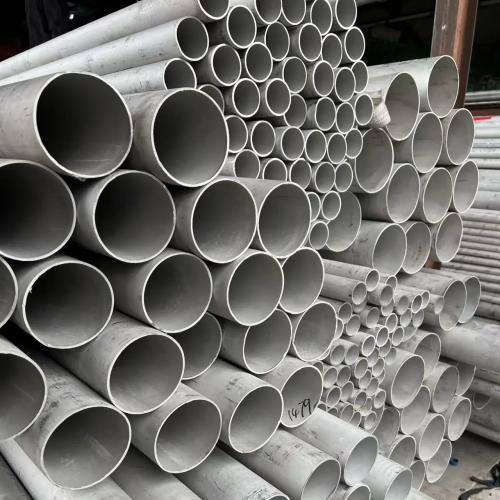 Quality Large Diameter Stainless Steel Welded Pipe Schedule 10S 40S Cut To Length for sale