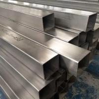 Quality Welded Stainless Steel Square Tube Structural ERW Hollow Section For Frames for sale
