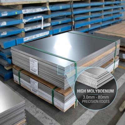 China 317L Hot Rolled Stainless Steel Plate No.1 Finish High Molybdenum 3.0mm-80mm Chemical Processing for sale