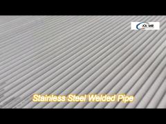 thick walled 316l stainless steel welded pipe industrial fluid pipes corrosion resistance