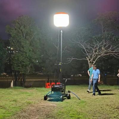 China White Emitting Color Portable Tripod Balloon Light for LED Mobile Lighting Towers for sale
