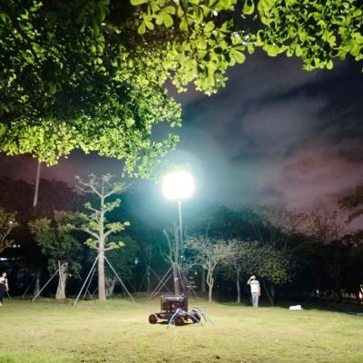 China Quick Setup Convenient for Mining 1400W IP65 Balloon Work Light on Mobile Light Tower for sale