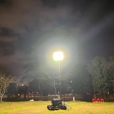 China Quick Setup Convenient for Mining 1400W IP65 Balloon Work Light on Mobile Light Tower for sale