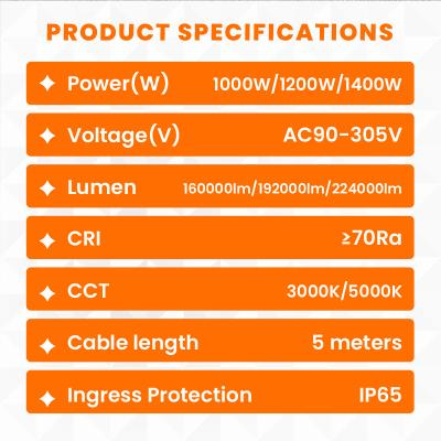China 1000W Construction Jobsite LED Inflated 360 Degress Balloon Light IP65 High Lumen for sale